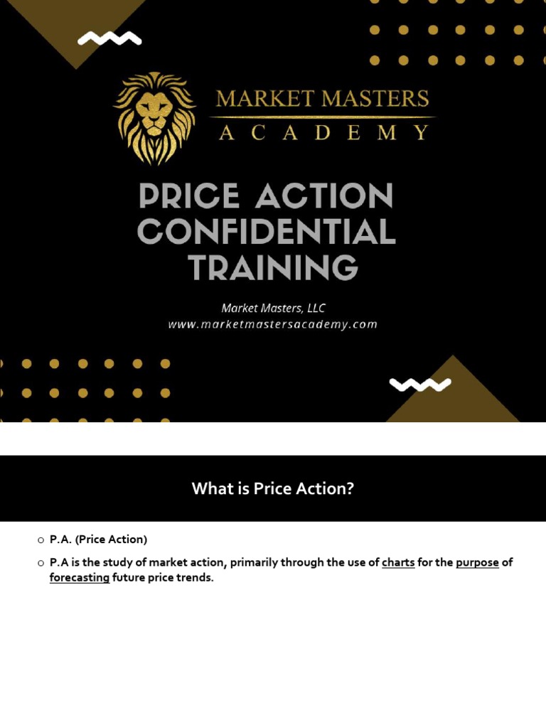Price Action | PDF | Market Trend | Technical Analysis