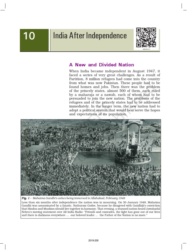 India After Independence | PDF | Non Aligned Movement | Jawaharlal Nehru
