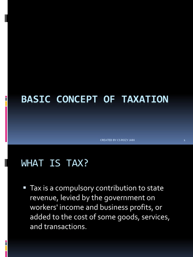 Basics of Income Tax For Fy 2018 19 | PDF | Income Tax In India ...