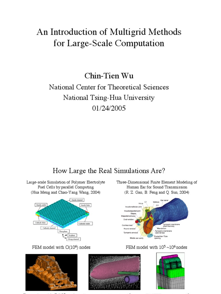 Multigrid Lecture | PDF | Algorithms | Computational Science
