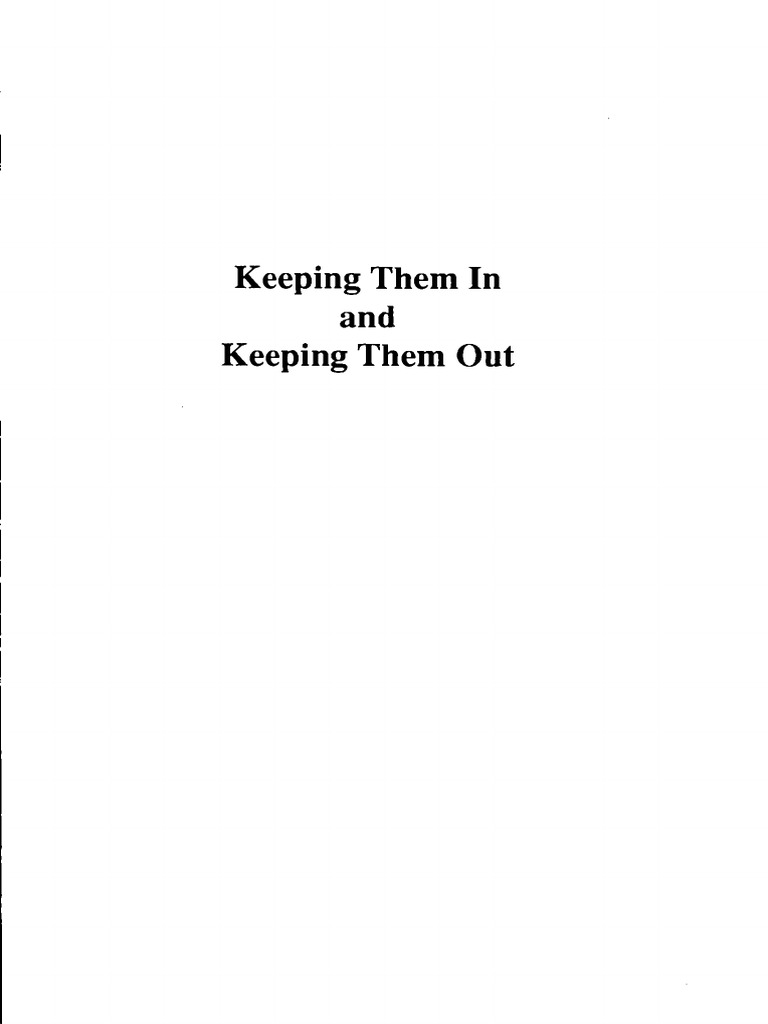 Keeping Them Keeping Them Out | PDF | Indigenous Australians | Recidivism