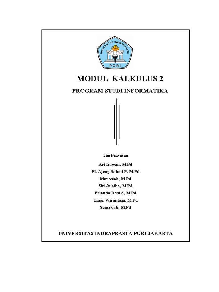 Modul Kalkulus 2 | PDF