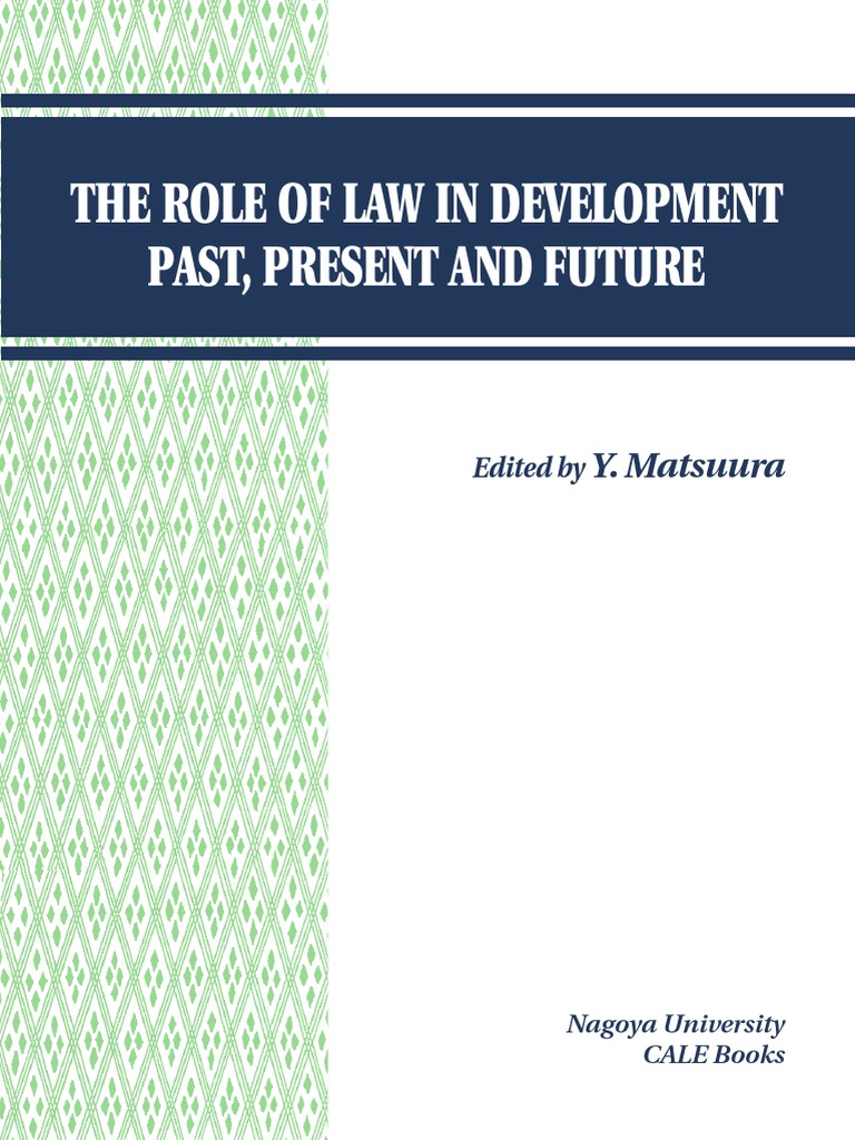 The Role of Law in Development | PDF | Economic Development | Economics