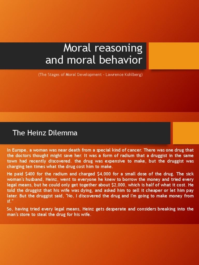 Kohlberg - Moral Reasoning | PDF