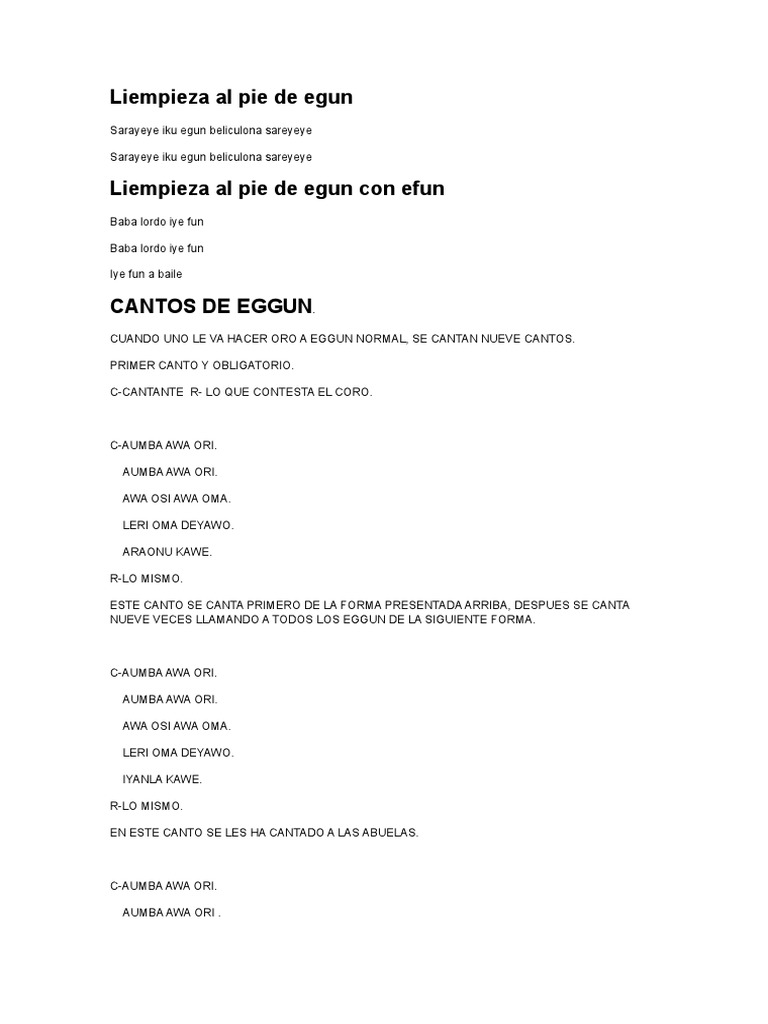 Como Se Prepara Un Omiero de Ozain | PDF | Religión étnica | Santeria