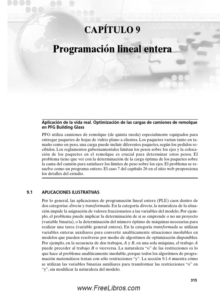 Programacion Entera - 1 PDF | PDF | Programación lineal | Disco compacto