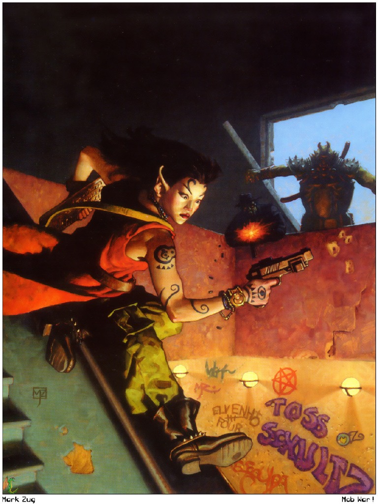 ShadowRun Artbook - High Tech and Low Life PDF | PDF