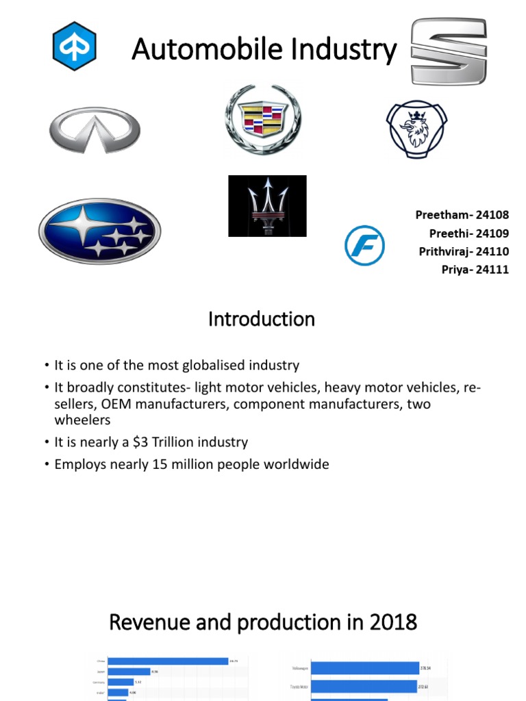Automobile Industry | PDF | Car | Vehicles
