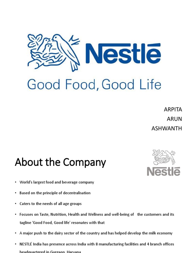 Nestle | PDF | Sales | Nestlé
