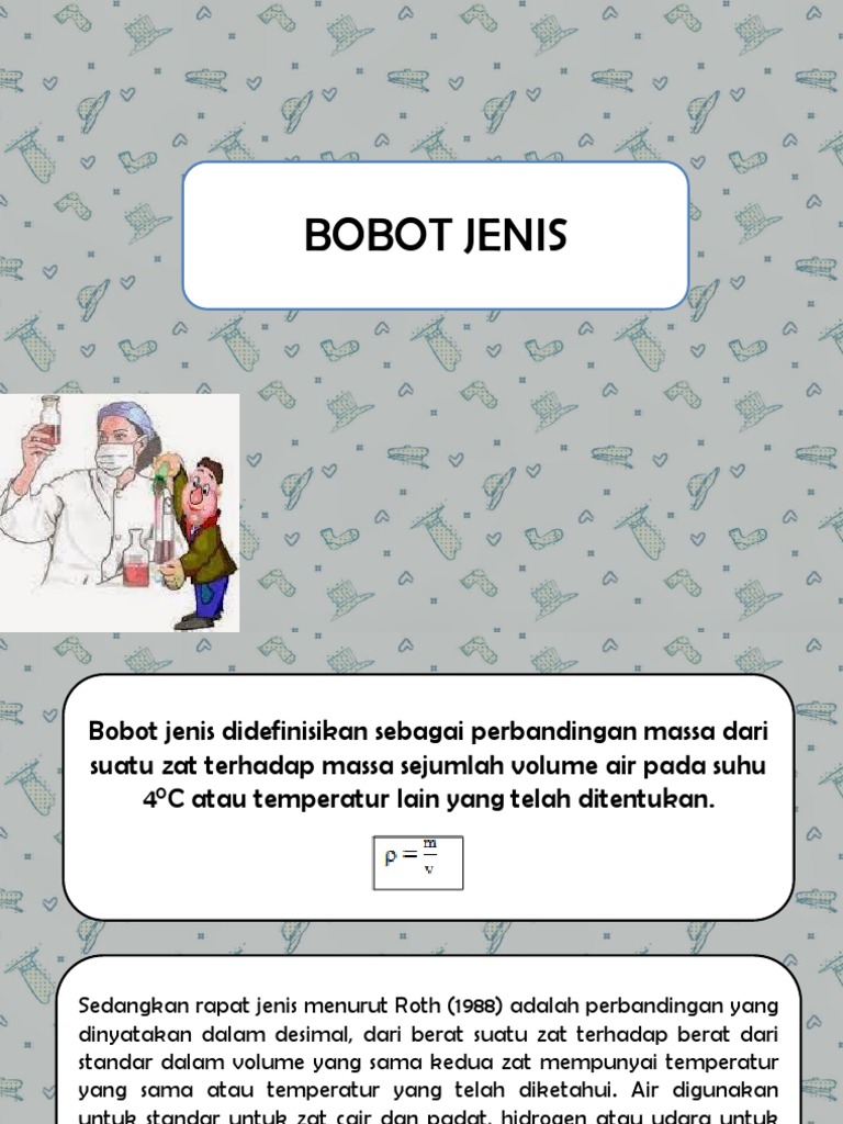 Bobot Jenis | PDF