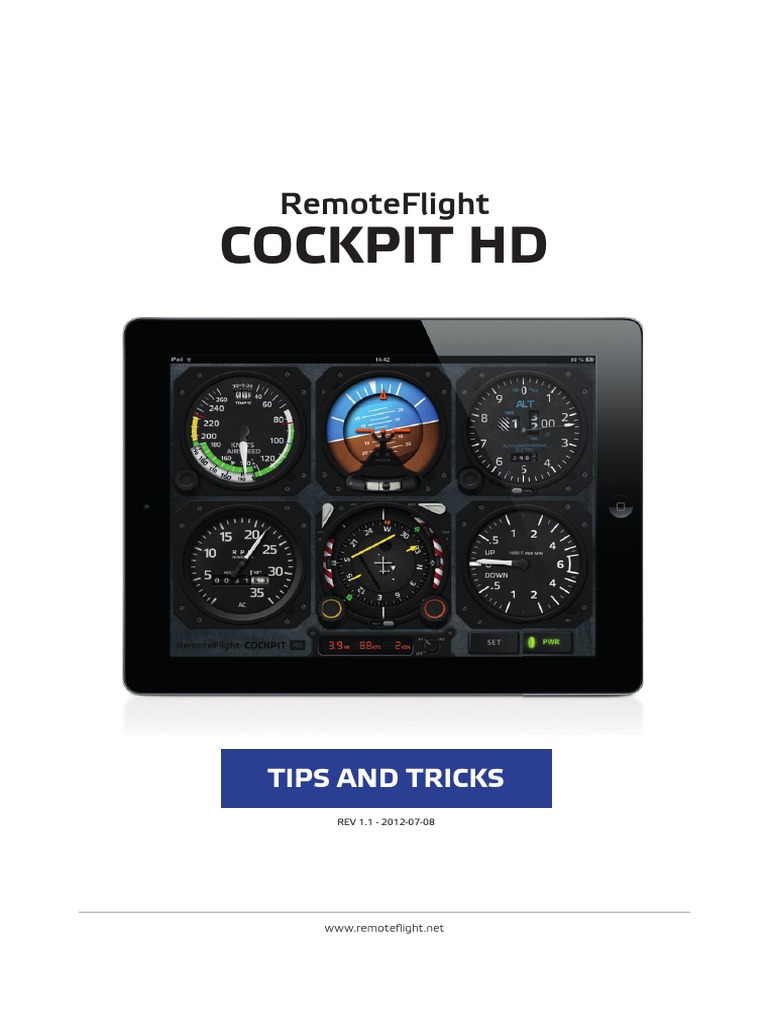 RemoteFlight Cockpit HD Guide | PDF | Aircraft | Aviation
