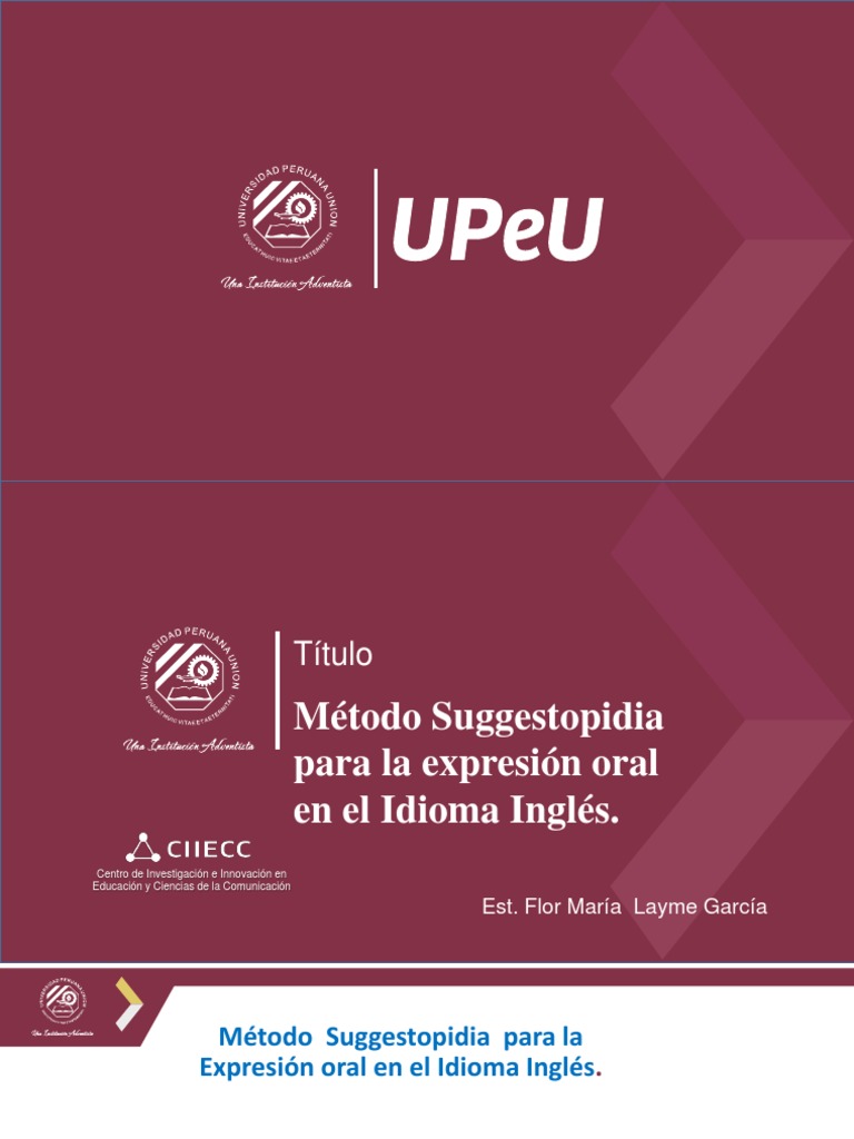 Trabajo :método Sugestopedia para Aprender Inglés. | PDF | Aprendizaje ...