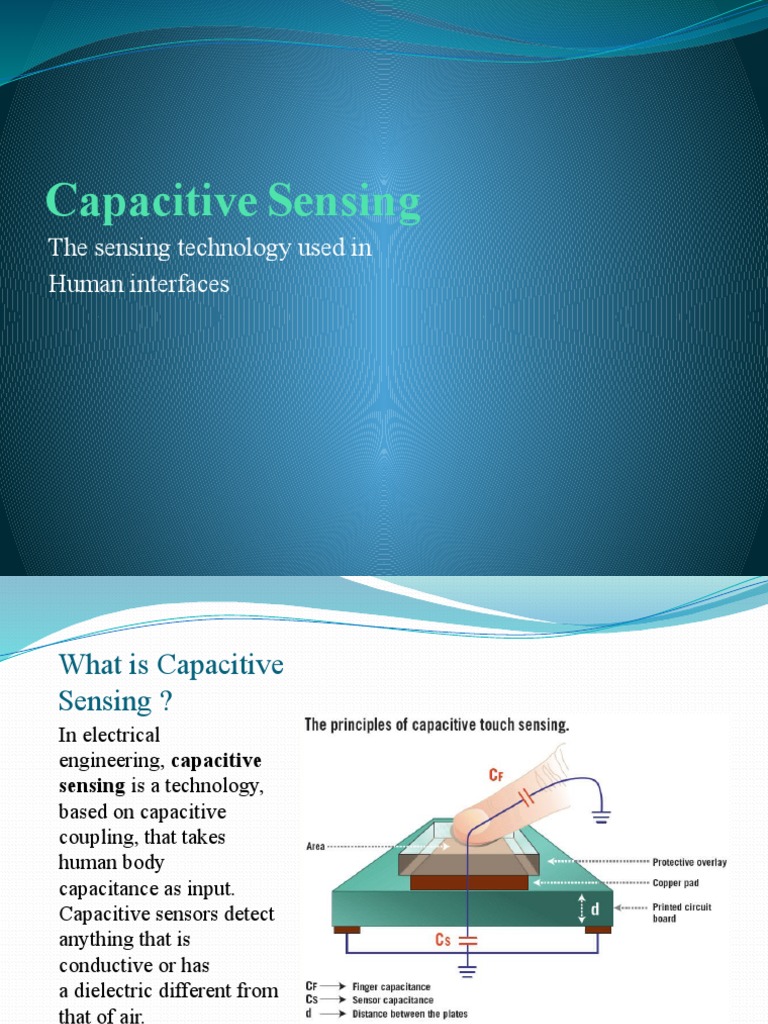 Understanding Capacitive Sensing Technology | PDF | Touchscreen ...