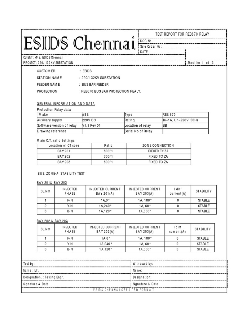 Bus Bar Test Report PDF | PDF | Electricity | Manufactured Goods