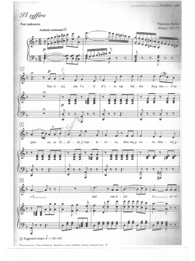 Il Zeffiro | PDF