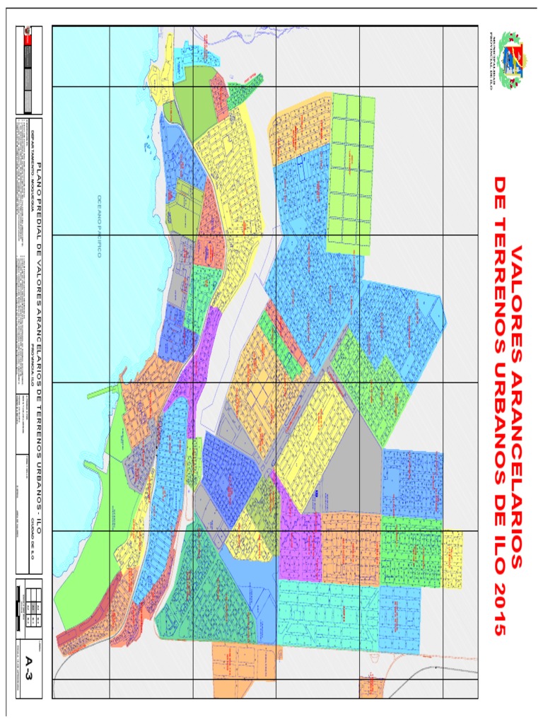 Plano Catastral de Ilo PDF | PDF
