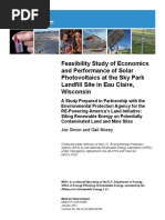 Solar PV Project Report | PDF | Photovoltaic System | Solar Energy