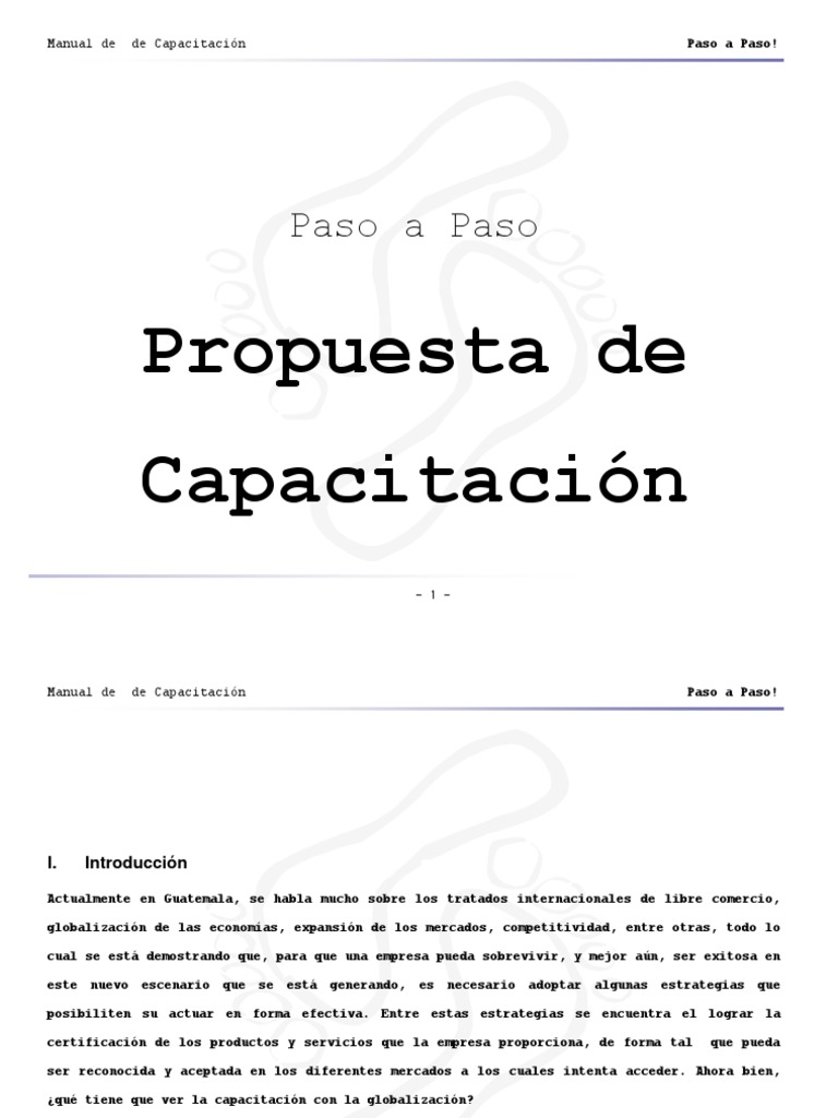 manual de capacitacion.pdf | Planificación | Evaluación