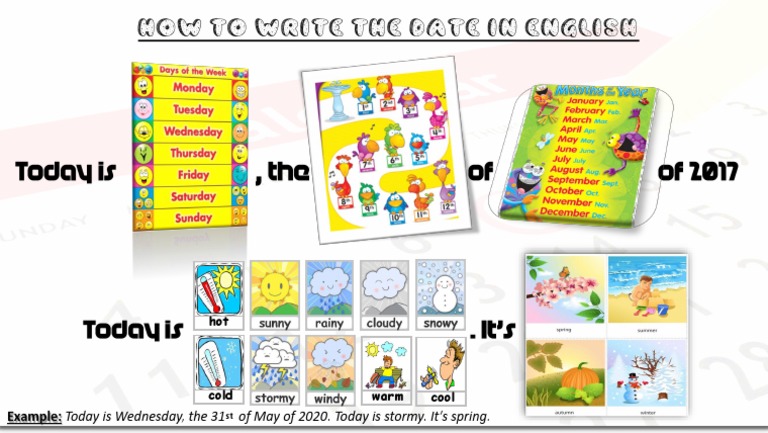 Fecha en Inglés | PDF