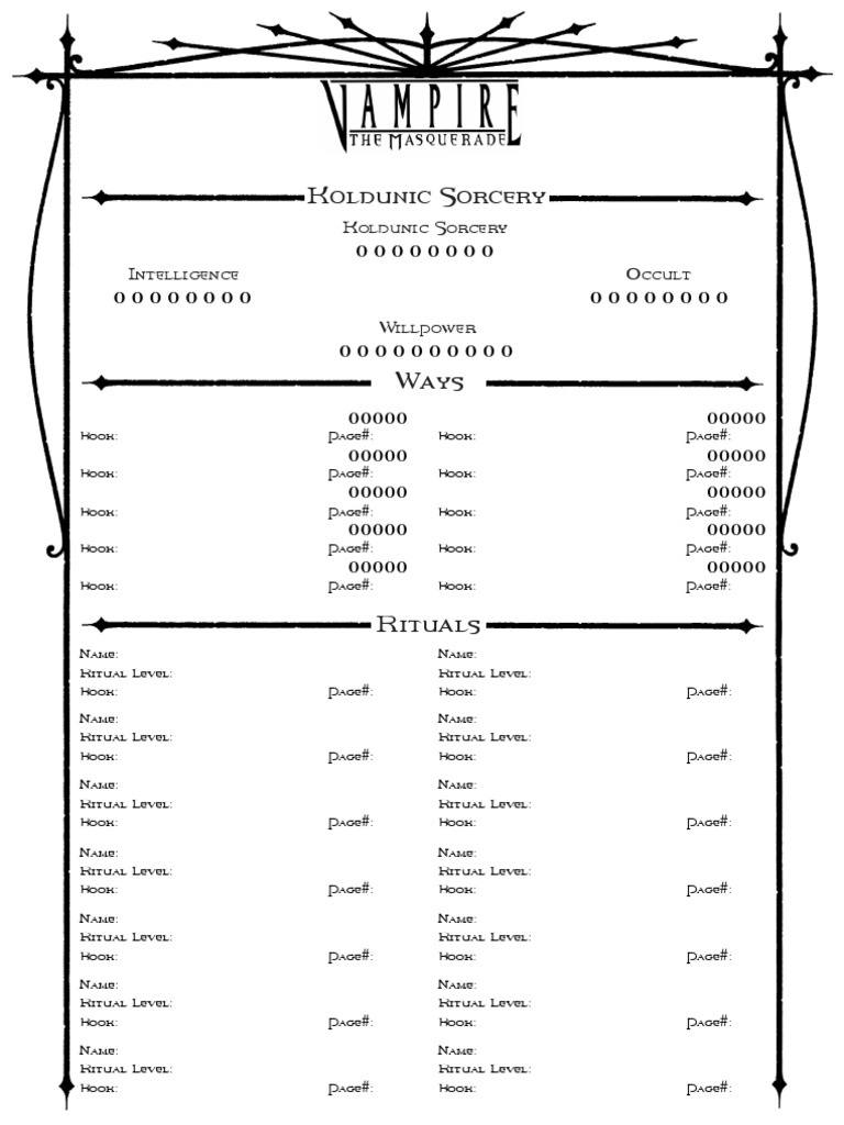 Koldunic Add-On Editable PDF | PDF | Occult | Western Esotericism