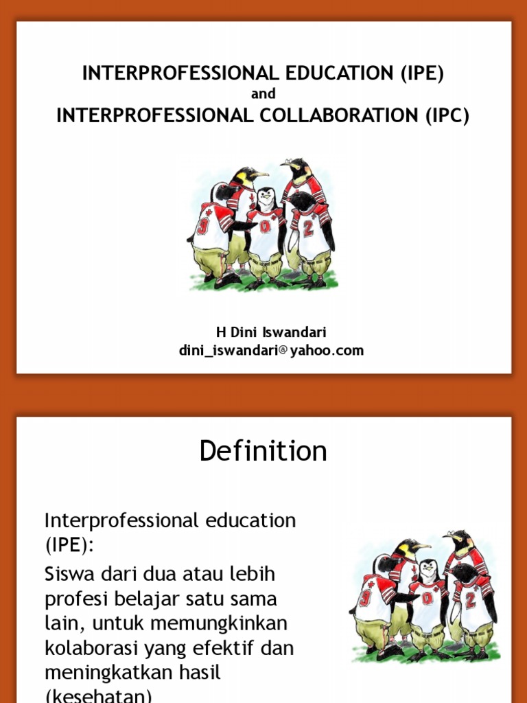 Ipe & Ipc | PDF | Karier & Perkembangan