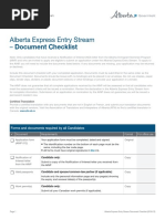 LBR Aaip Alberta Opportunity Stream Checklist | PDF | Employment ...