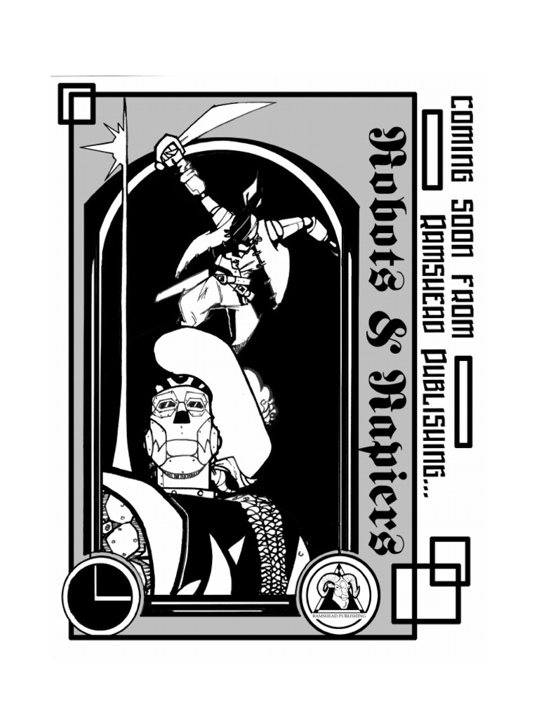 Robots & Rapiers Corebook | PDF | Robot | Robotics