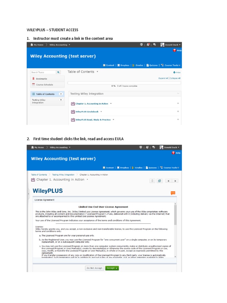 WileyPlus Registration Instructions | PDF | Textbook | Publishing
