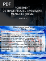 Understanding the TRIMs Agreement | PDF | General Agreement On Tariffs ...