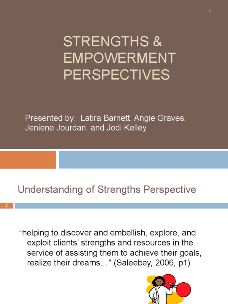 Strengths & Empowerment Perspectives