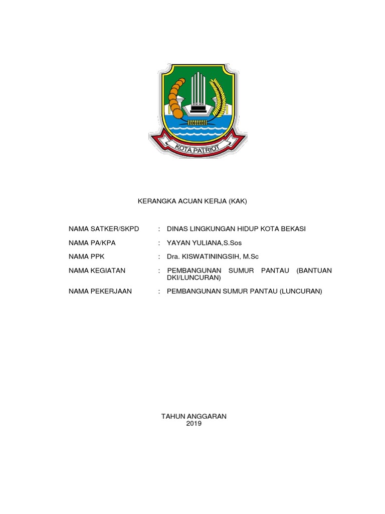 Kak Luncuran Sumur Pantau Konstruksi Barudikonversi 2 | PDF