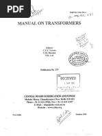CBIP Manual | PDF | Transformer | Electrical Engineering