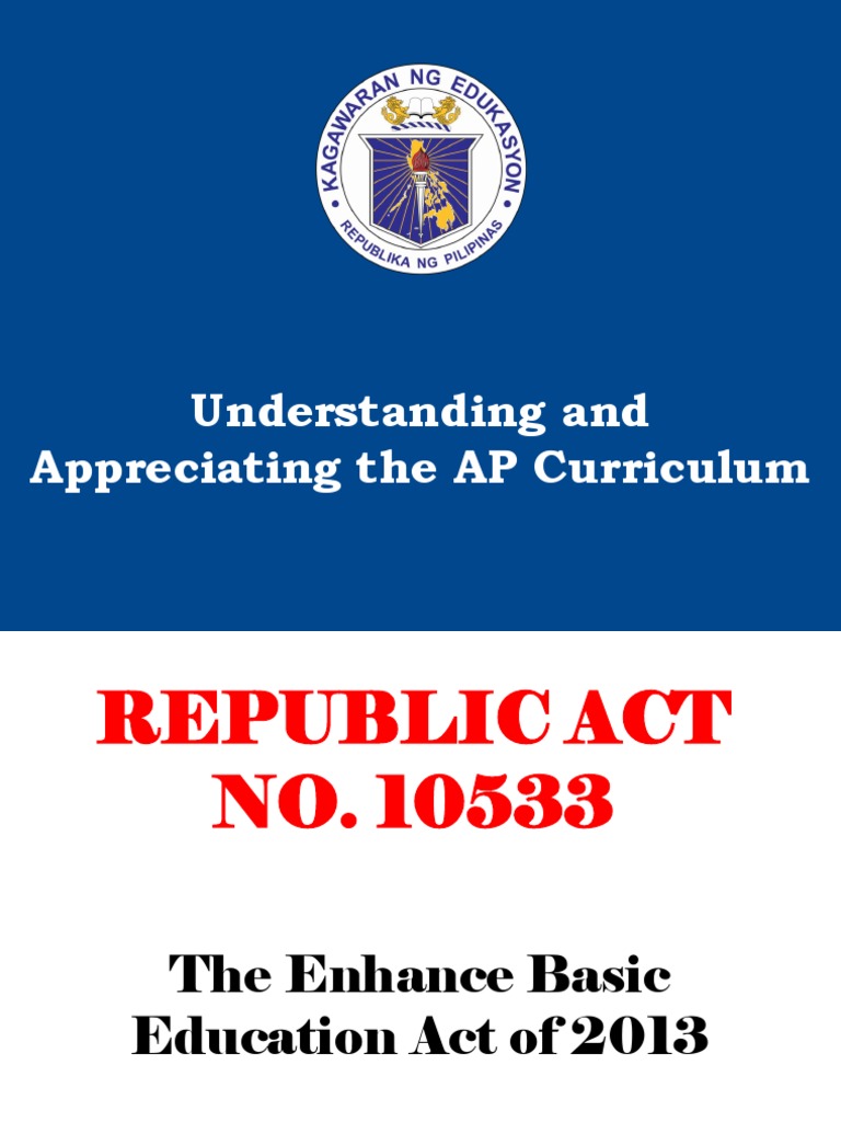 Understanding and Appreciating The AP Curriculum | PDF