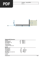 Design of RCC Drains PDF | PDF | Strength Of Materials | Bending