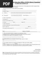 Bcas Aep Form | PDF