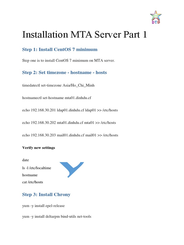 2 - Install MTA Server | PDF