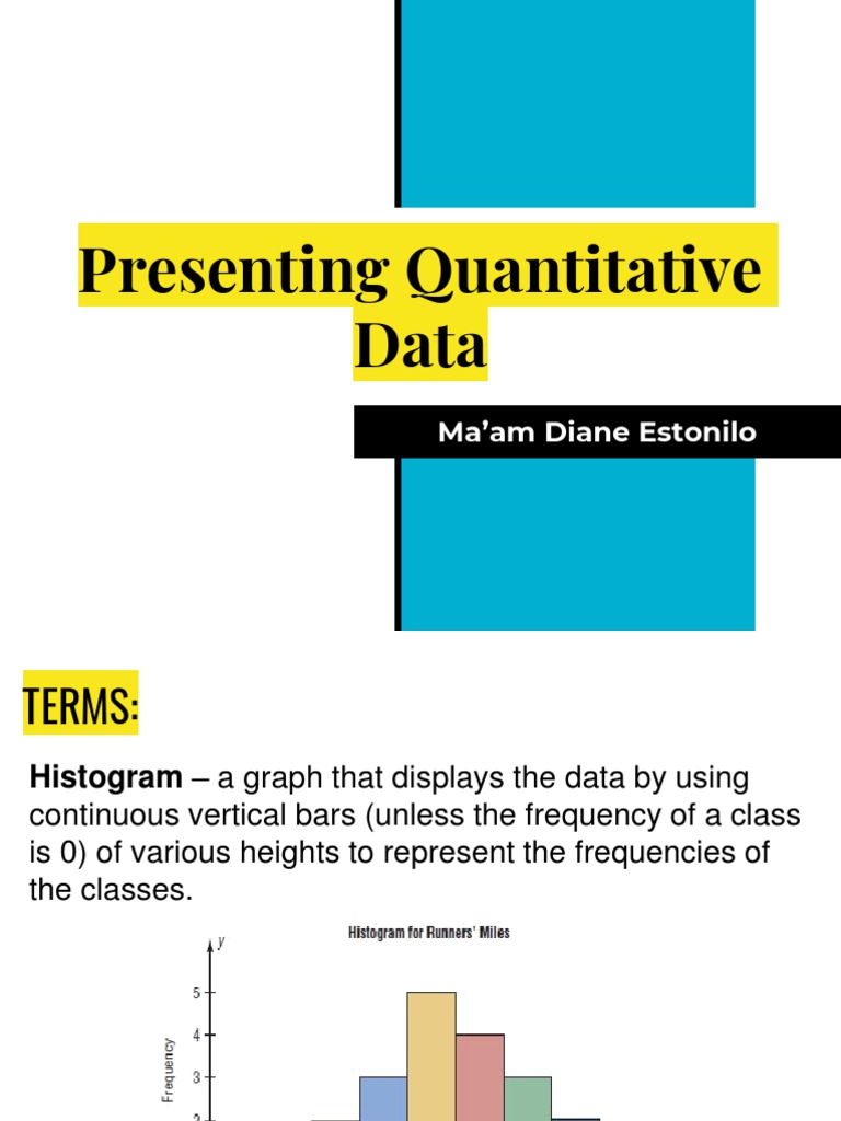 Lesson 1.3 Describing Quantitative Data | PDF | Histogram | Statistical ...