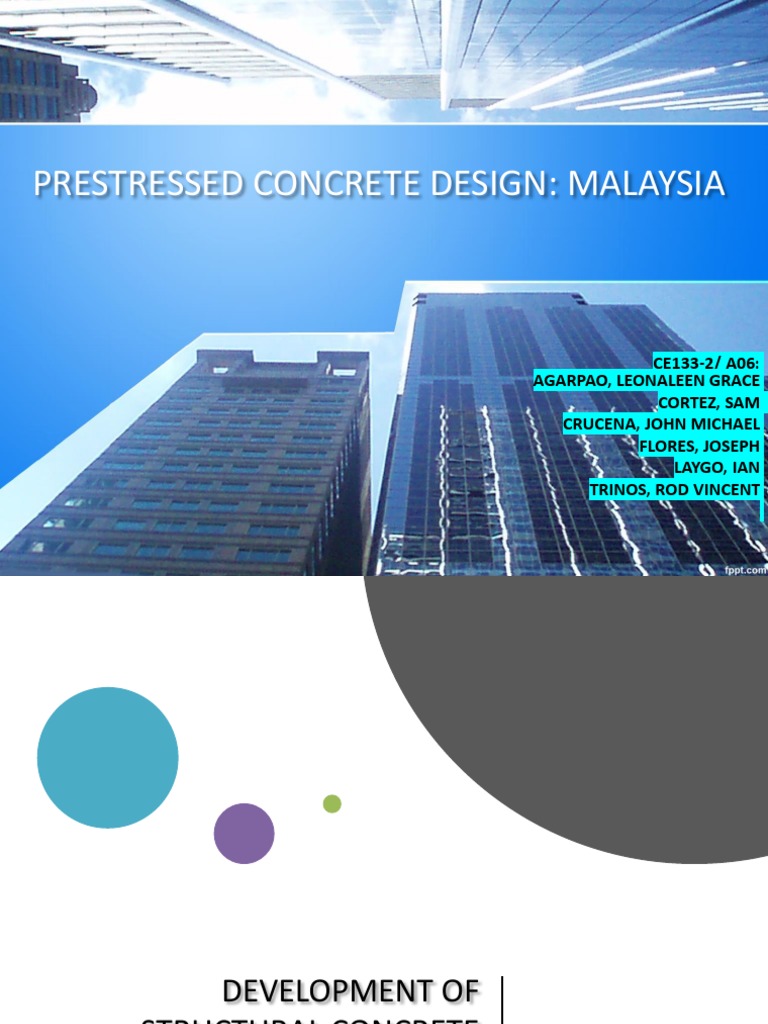 Prestressed Concrete Design: Malaysia | PDF | Prestressed Concrete ...