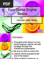 Four-Stroke Engine Basics | PDF | Internal Combustion Engine | Cylinder ...