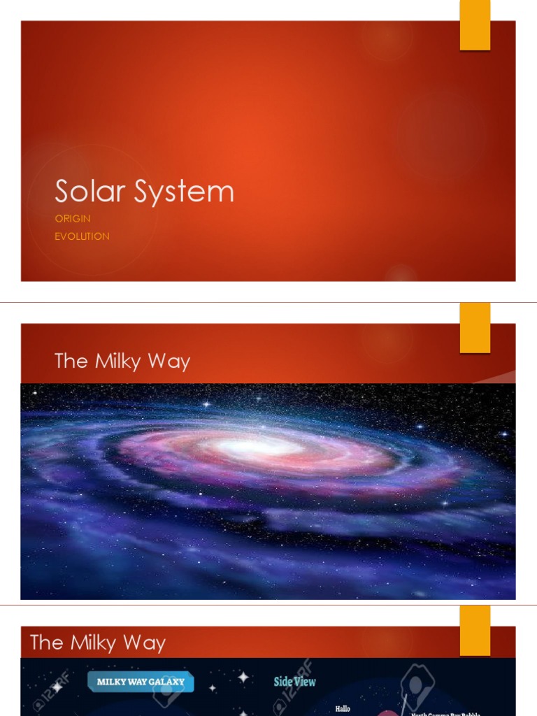 Solar System | PDF | Solar System | Formation And Evolution Of The ...