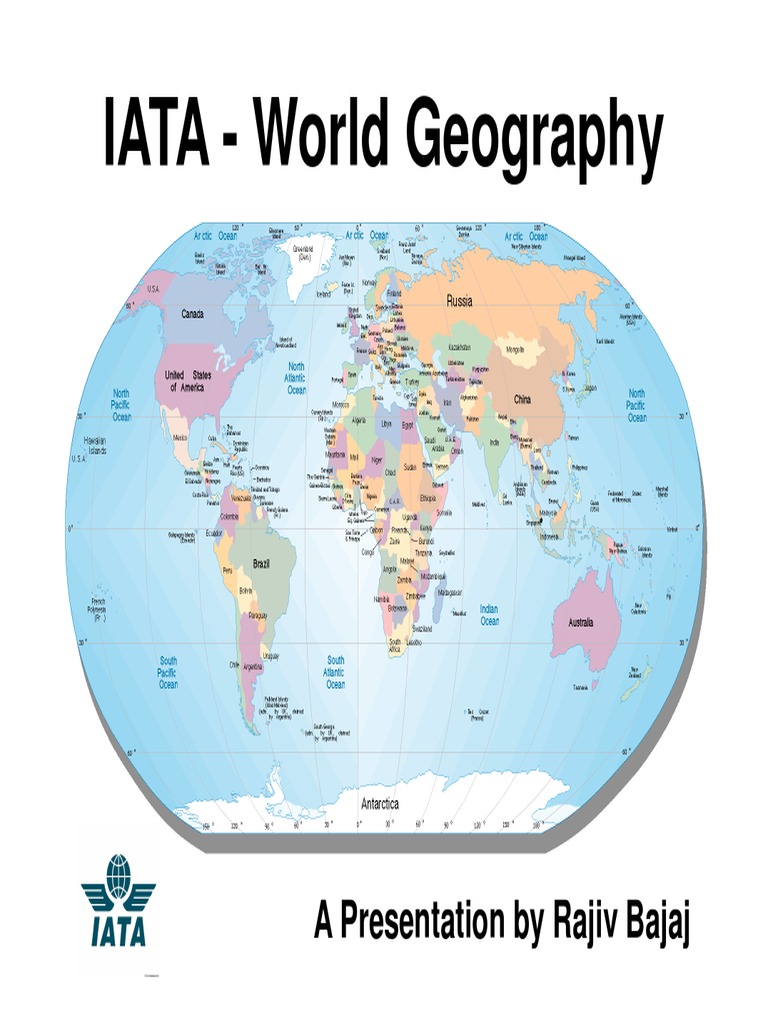 IATA Traffic Conference Areas: A Geographic Breakdown of the World for Aviation Purposes | PDF ...