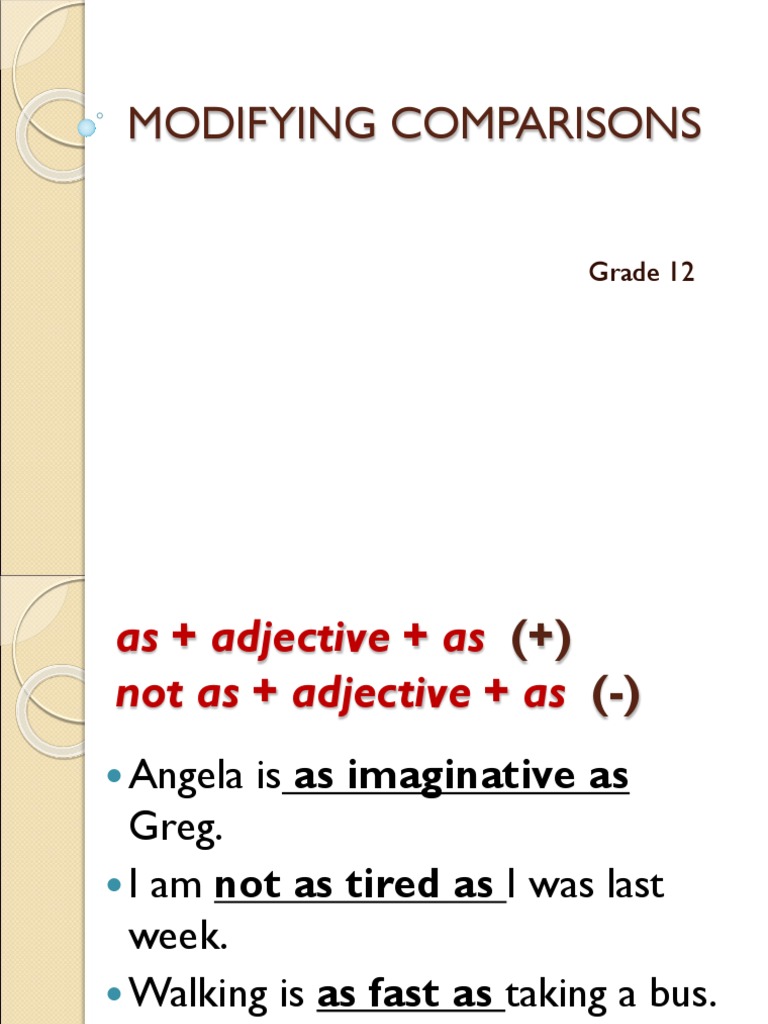 Modifying Comparisons Error Correction and Scaffolding Techniques Tips ...