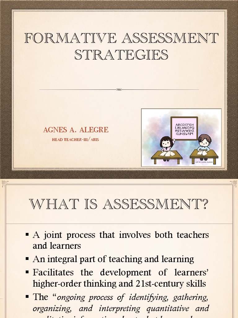 Formative Assessment | PDF | Question | Questionnaire