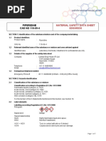 MAPP Gas Safety Data Sheet | PDF | Chemistry | Safety