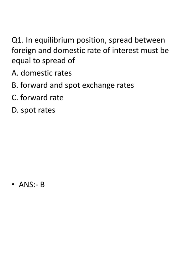 Forex Quiz | PDF | Fixed Exchange Rate System | Exchange Rate