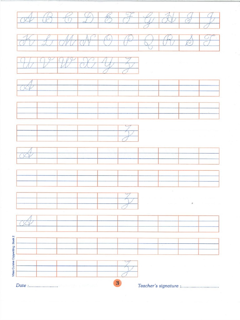 Vikas Cursive Copywriting Book 2 Part 2 | PDF