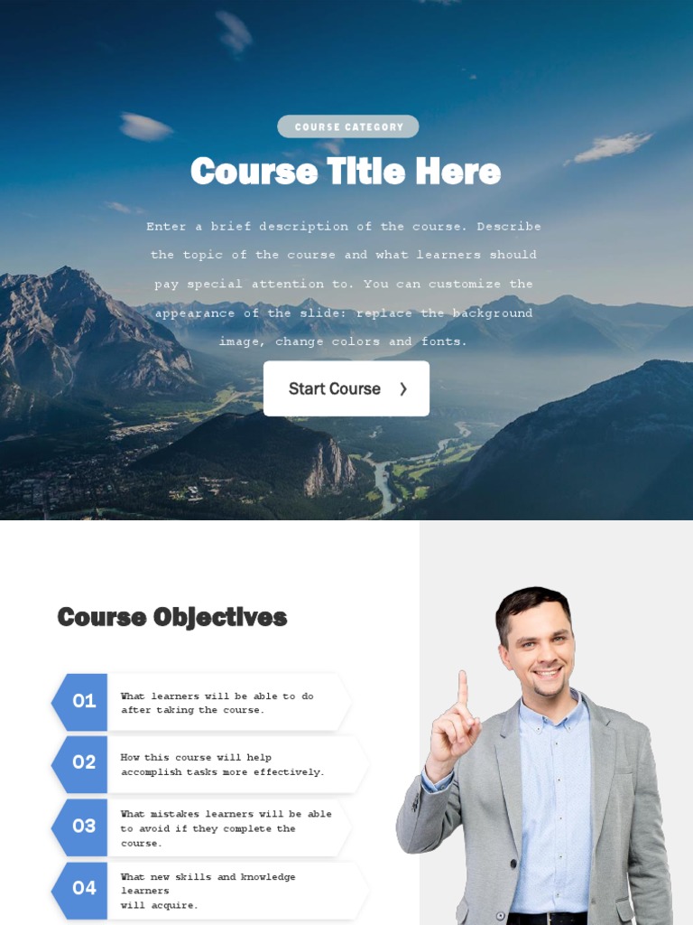 Course Template Ispring 8 | PDF | Icon (Computing) | Learning