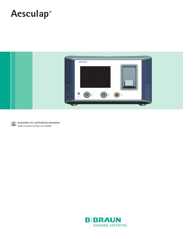 ELAN 4 Electro Control Unit GA800 | Electrical Connector | Ac Power ...