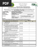 Integrated Application Form (XLSX Format) | PDF | Food And Drug ...