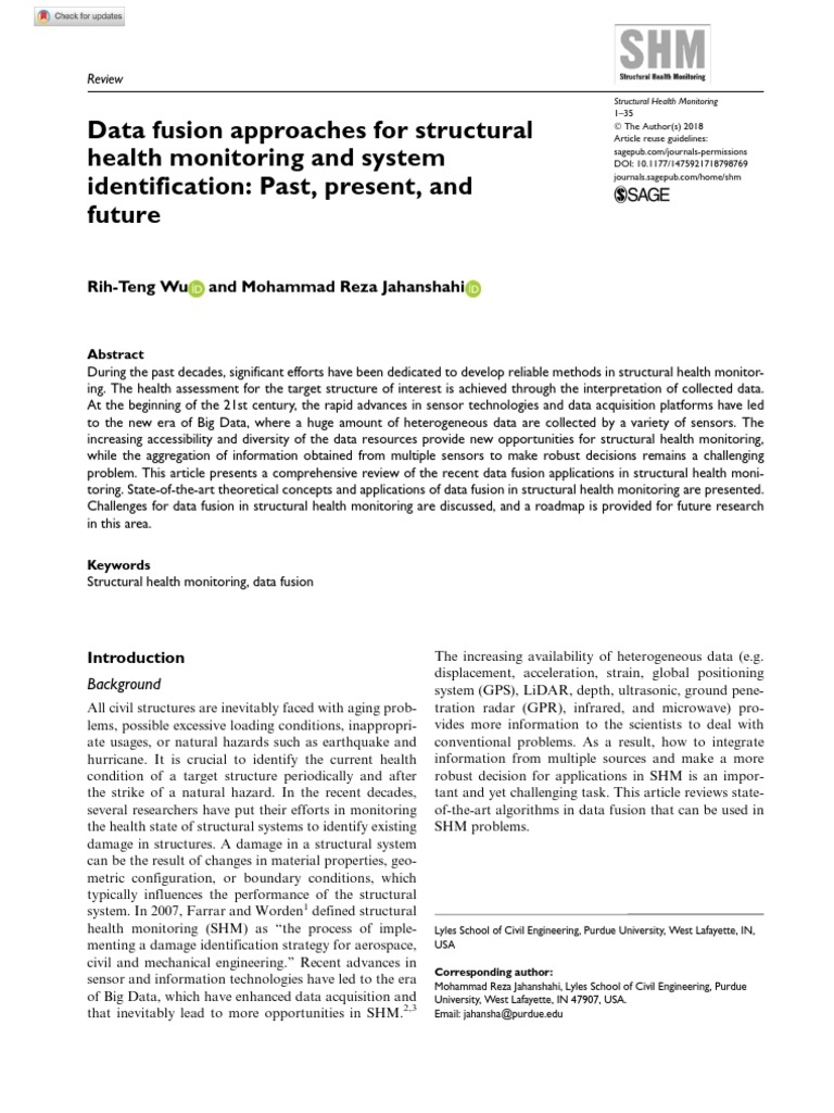 Data Fusion | PDF | Mathematical Model | Bayesian Inference